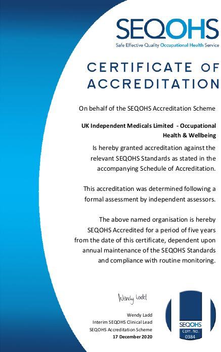 SEQOHS Accreditation